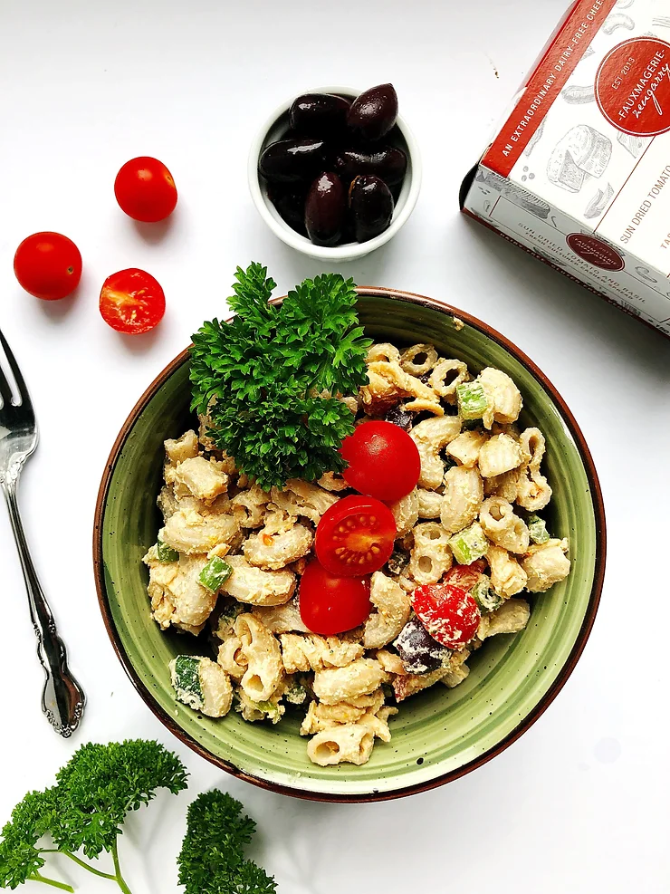 Three dairy-free & vegan pasta salad recipes – Fauxmagerie Zengarry